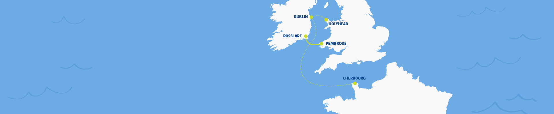 Travel Pembroke to Rosslare | Routes & Times | Irish Ferries
